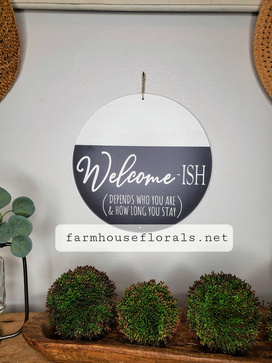 Front Door Metal Welcome Front Door Sign Welcome Home Front Door Sign ...